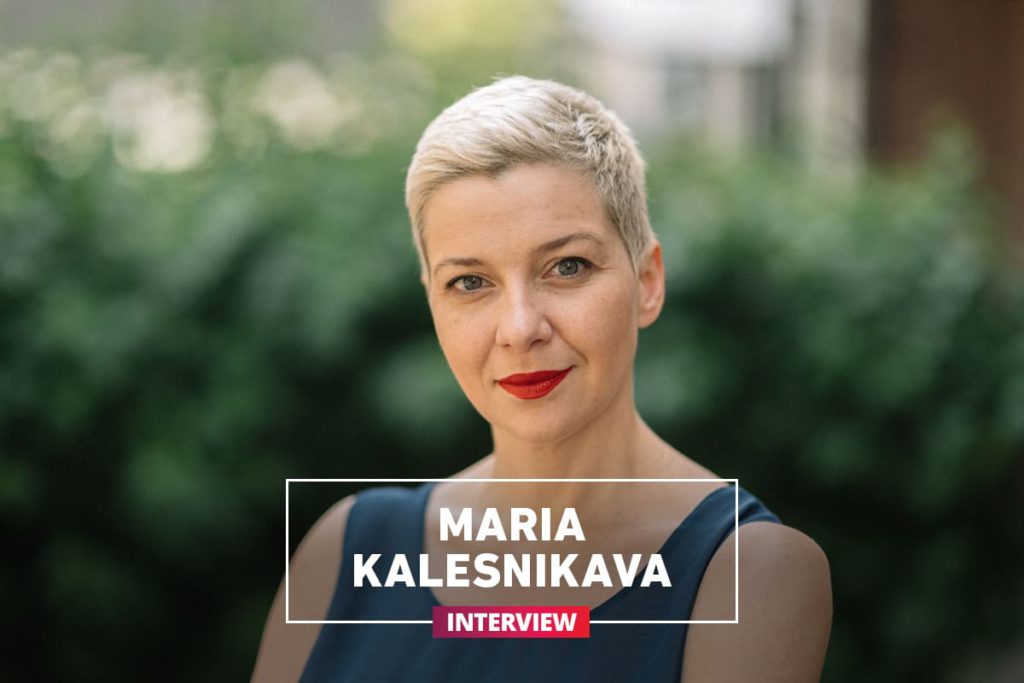 Maria Kalesnikava - about romantics, new Belarusians and decision to ...